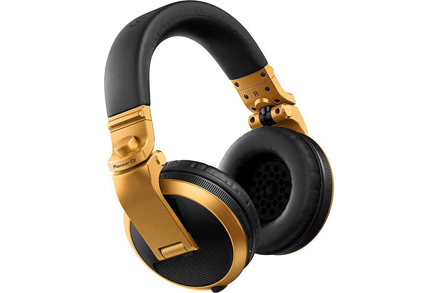 Audifonos-DJ-pioneer-bluetooth-color-oro (HDJ-X5BT-N) ★
